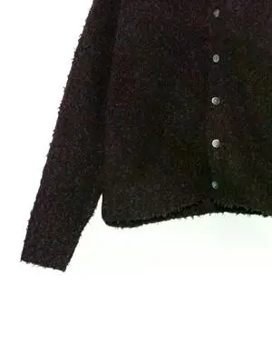 StÜssy Bouclé-knit V-neck Cardigan