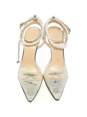 Mach & Mach Matilda Crystal Double-bow Pumps