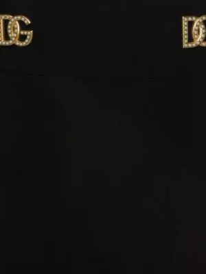 Dolce & Gabbana Dg Logo Pencil Mini Skirt