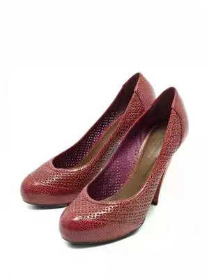 Bottega Veneta Perforated Round-toe Pumps