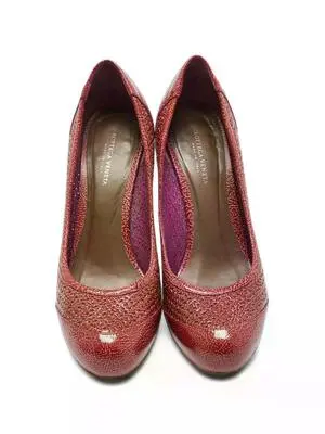 Bottega Veneta Perforated Round-toe Pumps