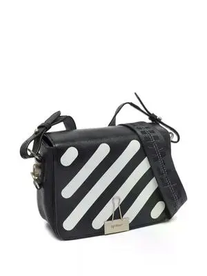 Off-White Binder Clip Diagonal-print Mini Bag