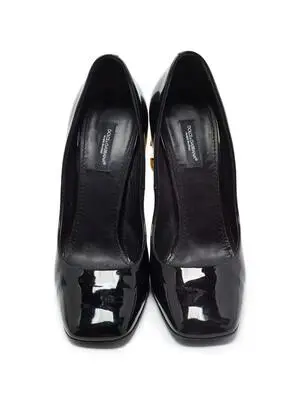 Dolce & Gabbana Dg Logo Square-toe Pumps