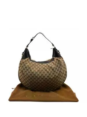 Gucci Medium Full Moon Gg Canvas Bag