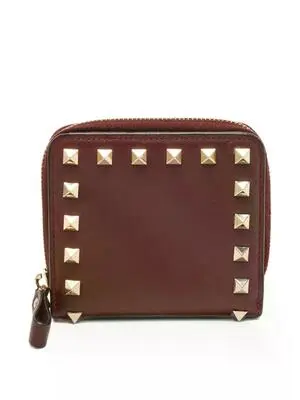 Valentino Garavani Rockstud Leather Wallet