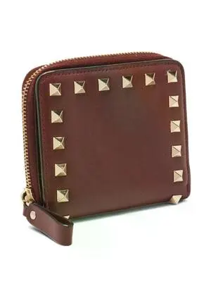 Valentino Garavani Rockstud Leather Wallet