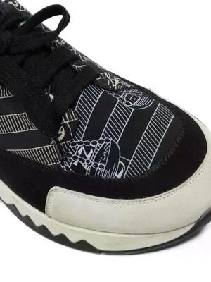 Hermès Stadium Panelled Sneakers