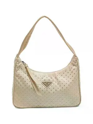 Prada Studded Re-edition Tote Bag