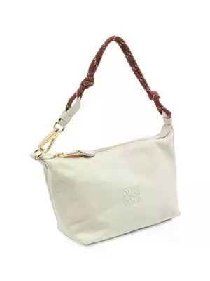 Miu Miu Gabardine Canvas Clutch Bag