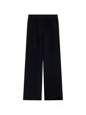 Max Mara Mxmvolontasi Logo-embroidered Trousers