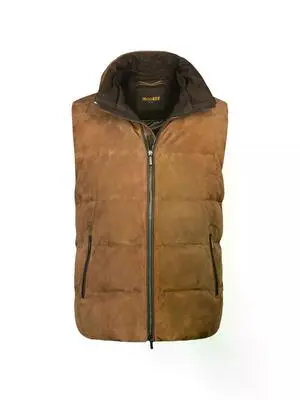 MOORER Suede Padded Jacket