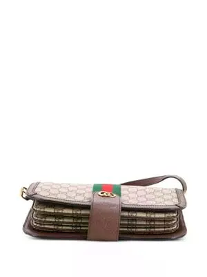 Gucci Ophidia Compartment Messenger Bag Gg Coated Canvas Medium Crossbody Bag