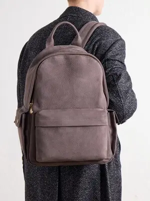 Brunello Cucinelli Nubuck Backpack