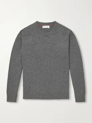 Brunello Cucinelli Cashmere Sweater - Gray