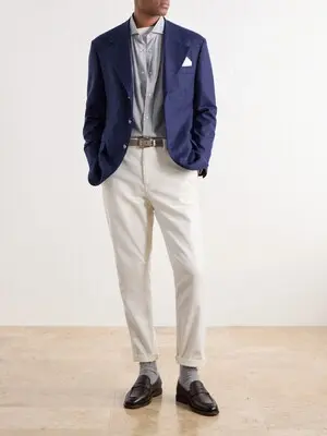 Brunello Cucinelli Cotton-flannel Western Shirt