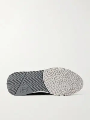Brunello Cucinelli Leather And Suede Sneakers