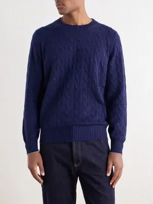 Brunello Cucinelli Cable-knit Cashmere Sweater