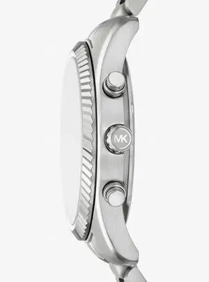 Michael Kors Oversized Lexington Pavé -tone Watch In By