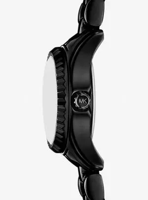 Michael Kors Micro Lexington -tone Watch In By - Black