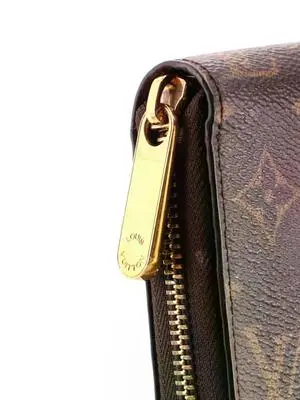 LOUIS VUITTON Zippy Wallet Monogram Canvas Small Wallets