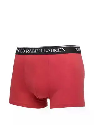 Polo Ralph Lauren Logo-waistband Briefs Set - Blue