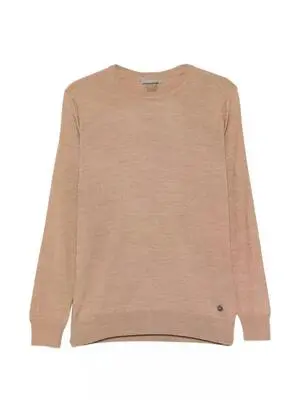 CARDUCCI Logo-embroidered Wool Sweater