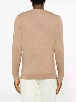 CARDUCCI Logo-embroidered Wool Sweater