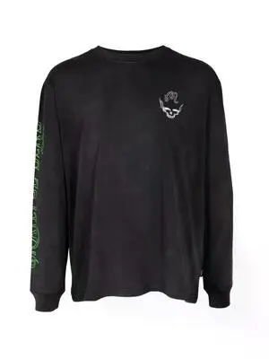 MALBON X Grateful Dead Gorse Long-sleeve T-shirt - Black