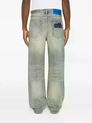 DAGGER Mended-patchwork Jeans
