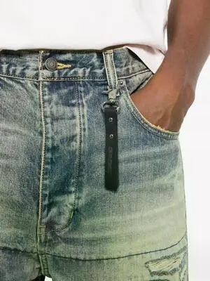 DAGGER Mended-patchwork Jeans