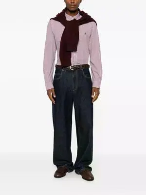 Polo Ralph Lauren Striped Button-down Shirt - White