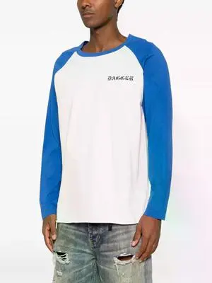 DAGGER Logo-print Raglan-sleeve T-shirt