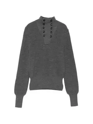Paloma Wool Milon Button-up Sweater - Grey