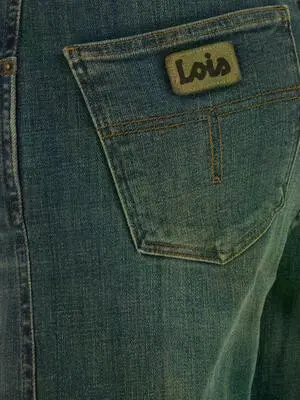 LOIS Faded Flared Jeans - Blue