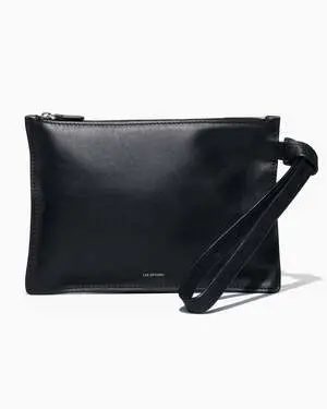 LIÉ STUDIO The Charlie Clutch - Solid Black