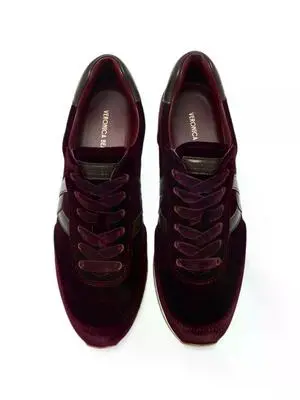 Veronica Beard Penrose Velvet Sneakers