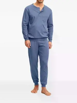 CALIDA Relax Choice Button-placket Chest-pocket Pyjamas