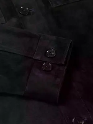 ARMA Suede Button-up Shirt Jacket