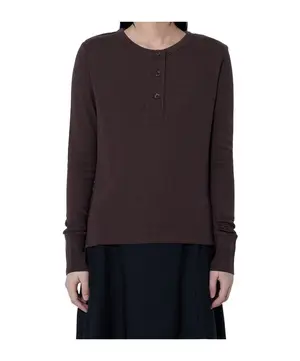 Studio Nicholson Long-sleeve Knit Top - No