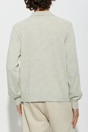 Jacquemus Long-sleeve Knitted Polo Shirt