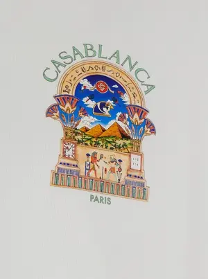 Casablanca Vintage Graphic Short Sleeve T-shirt