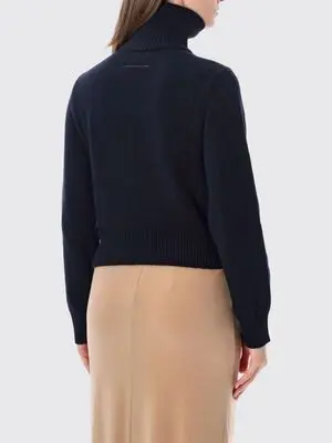 MAISON MARGIELA Wool-blend Half-zip Turtleneck Jumper