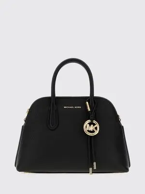 Michael Kors Freddie Dome Grained Leather Handbag With Double Handle