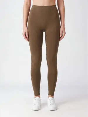 Wolford High-waisted Skinny Fit Leggings In Stretch Technical Fabric - Olive