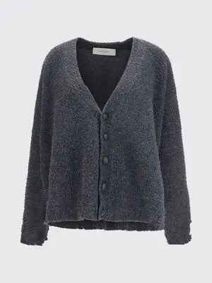 GOLDEN GOOSE Relaxed Fit V-neck Wool Cardigan With Dropped Shoulders