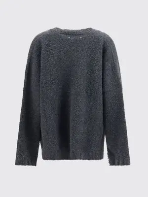 GOLDEN GOOSE Relaxed Fit V-neck Wool Cardigan With Dropped Shoulders