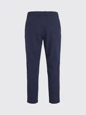 BOSS Slim Fit Technical Gabardine Trousers With Drawstring Waist