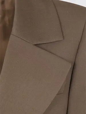 Chloé Single-breasted Virgin Wool Blazer With Peak Lapels