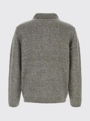 Closed Long-sleeved Knit Polo In A Recycled Cotton Blend