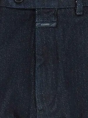 Closed Wide Leg Jeans In Recycled Cotton Denim With Belt Loops